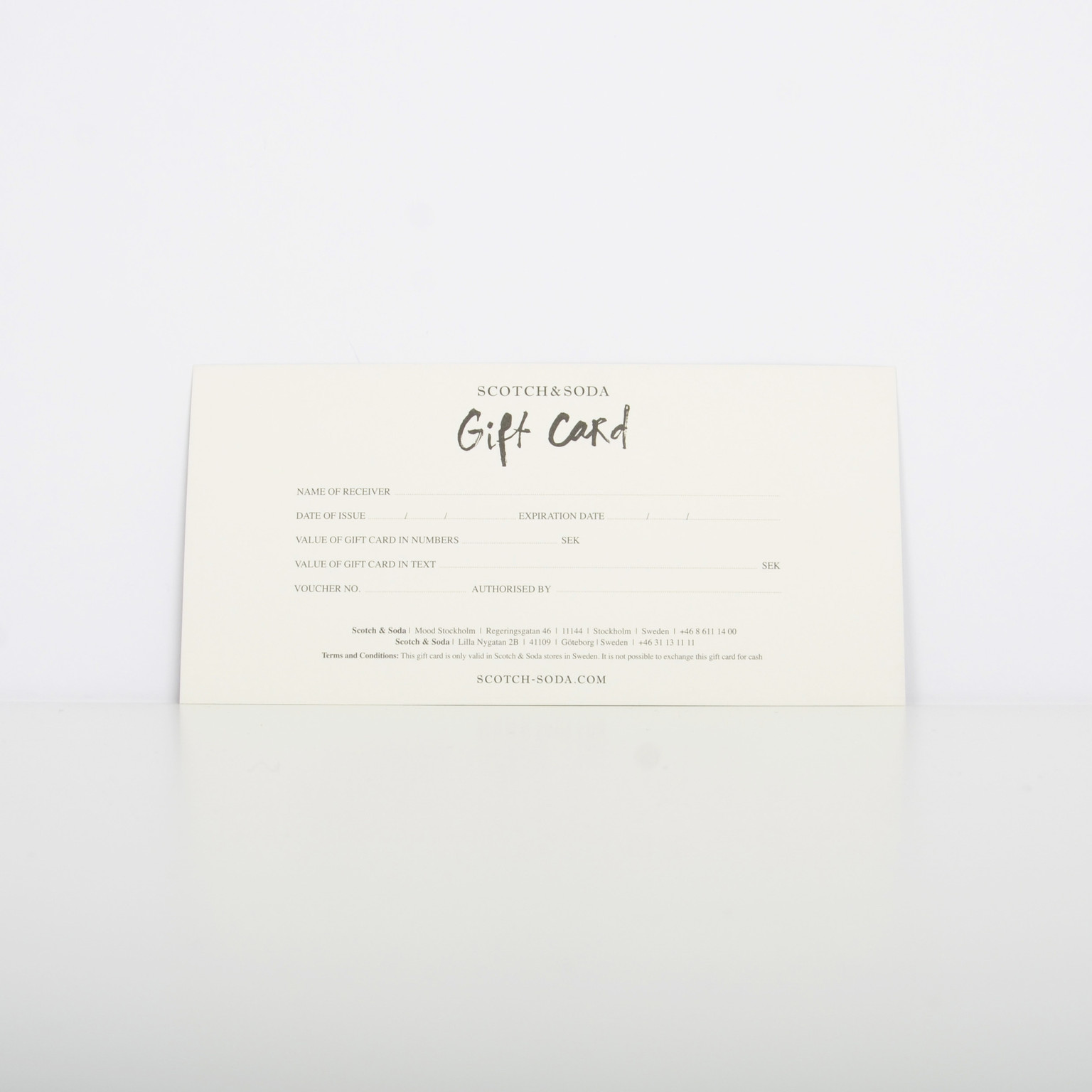 Presentkort - I/Store